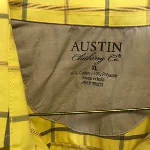 Austin Clothing Co. | Shirts | Mens Austin Clothing Co Xl Casual Shirt ...